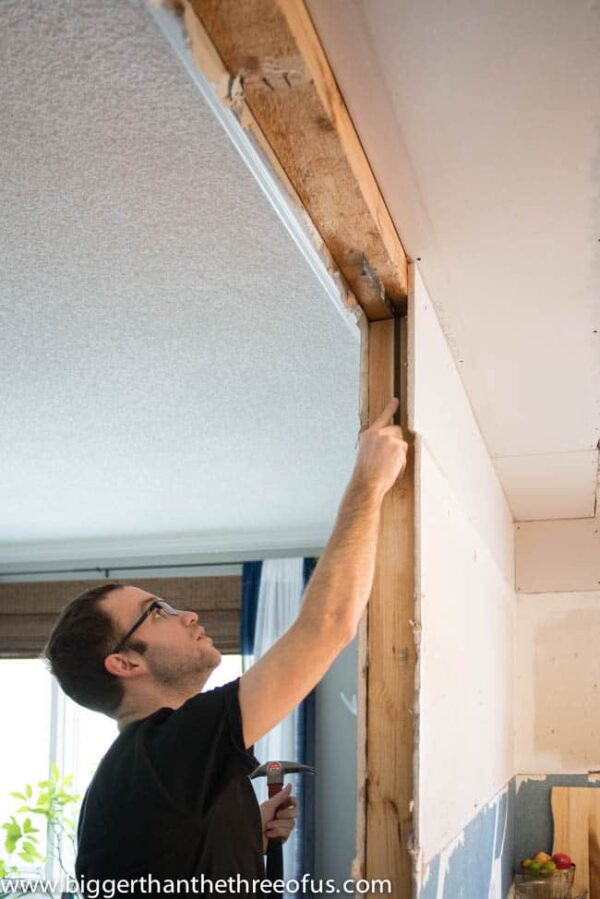 Framing the Kitchen Doorway
