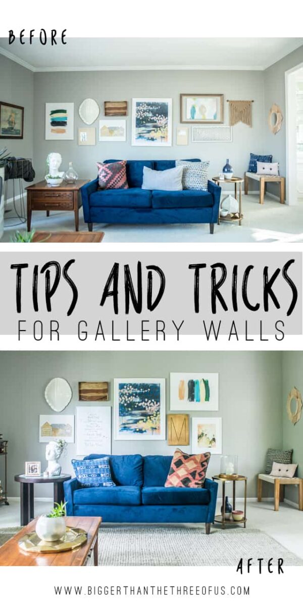 Living Room Gallery Wall Reveal
