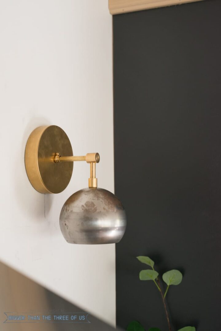 How To Wire and Install Sconces - Bigger Than the Three of Us