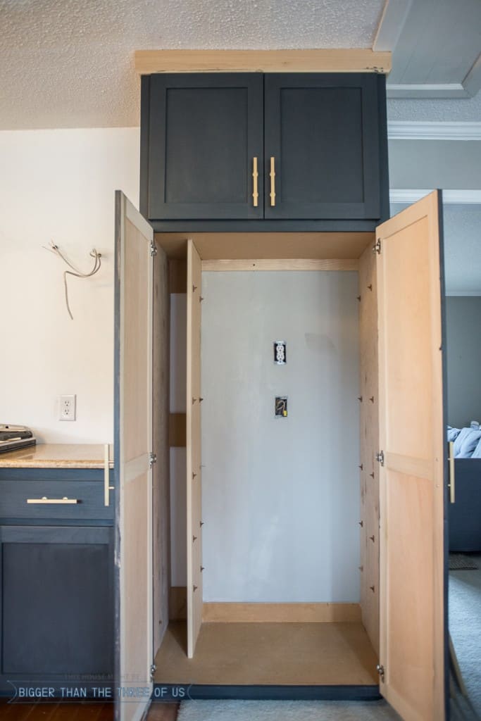 How to Create a Coffee Station within a Small Pantry - Bigger Than the ...