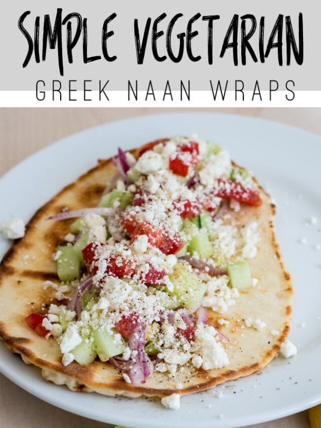 Greek Naan Wrap - Bigger Than the Three of Us