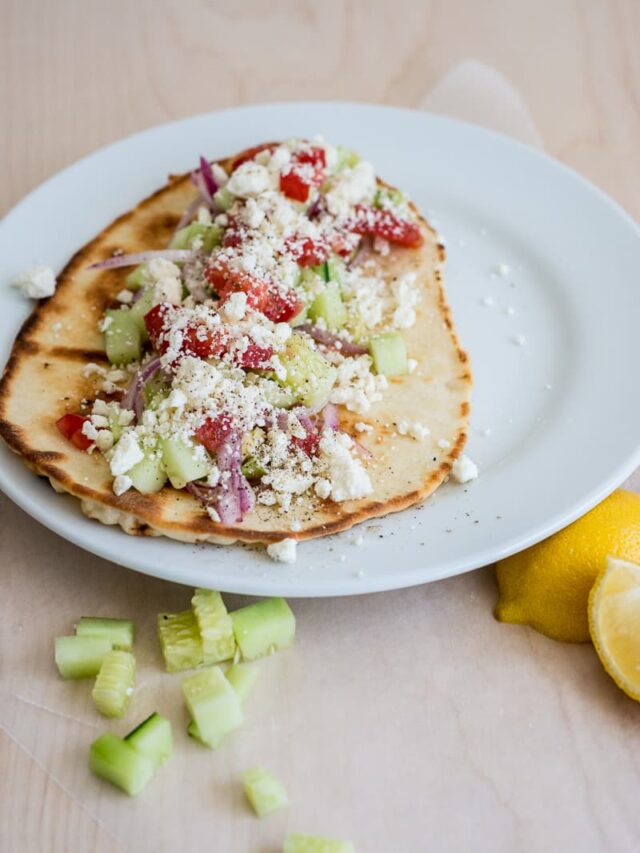 Easy Greek Wrap - Bigger Than the Three of Us