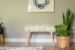 Simple DIY Fur Bench - Bigger Than the Three of Us