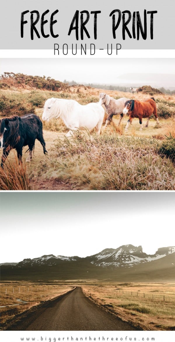 Print These: Free Modern Art Prints - Bigger Than the Three of Us