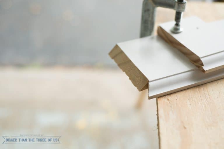 How to Cut Baseboard Corners : Coping Baseboard