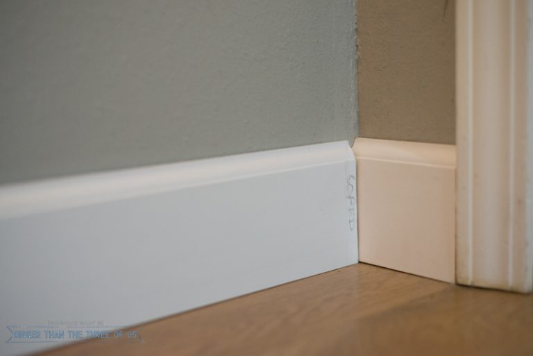 How to Cut Baseboard Corners : Coping Baseboard