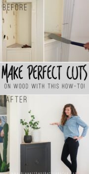 How to Make Clean Cuts on Wood - Bigger Than the Three of Us