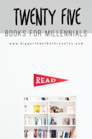 Book Recommendations For Millennials - Bigger Than the Three of Us