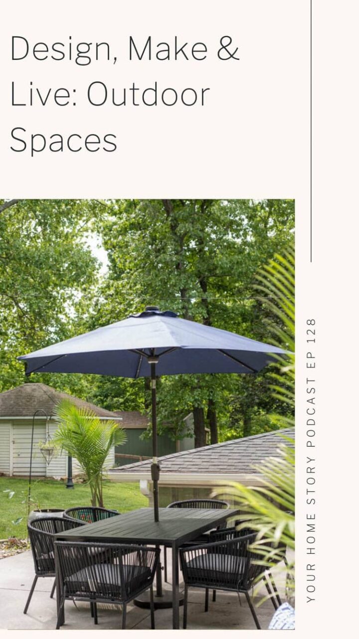 Design, Make & Live : Outdoor Spaces - Bigger Than the Three of Us