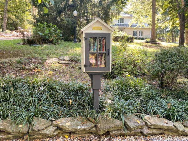 Adding a Little Free Library (Neighborhood Library Box)