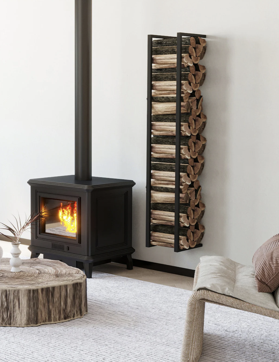 Great Outdoor Firewood Storage Ideas + What's Working for Us